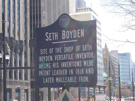 Seth Boyden Statue